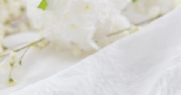 Pure White - 100% Linen Fabric - Ontario, Canada